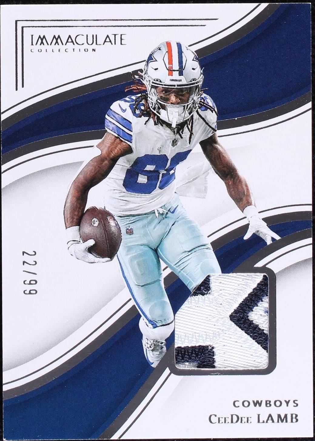 2023 Panini Immaculate Collection - Memorabilia CeeDee Lamb #92 /99 ...