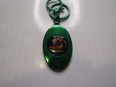 PLYMOUTH BARRACUDA 'CUDA RAPID TRANSIT LOGO GREEN CHROME METAL VINTAGE ...