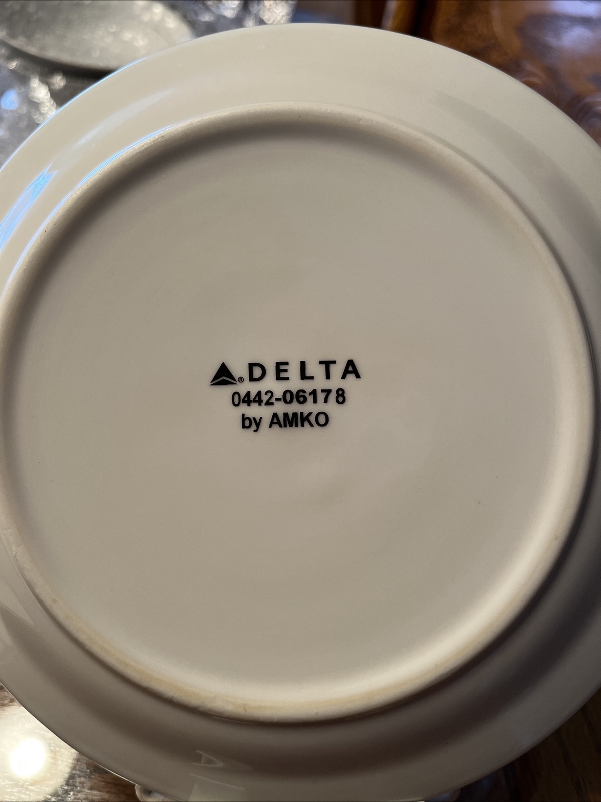 Vintage DELTA Airline 0442-06178 Amko Lot 12- 7” Salad/Dessert Plates ...