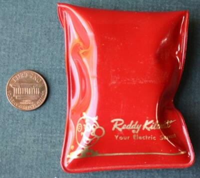 1960s Reddy Kilowatt Electricity Mascot vinyl pouch with raincap bonnet ...