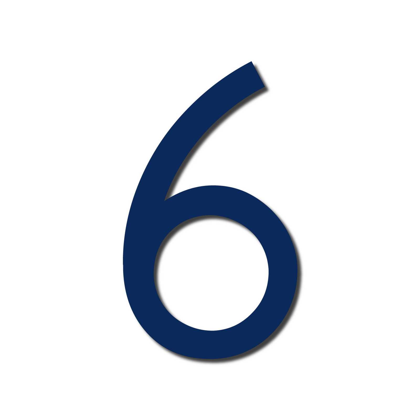 HOUSE NUMBER 6 Avenida Acrylic Large Floating Stylish Modern Gloss ...