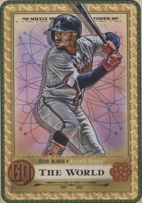 2019 Topps Gypsy Queen - Tarot of the Diamond Ozzie Albies #TOTD12 for ...