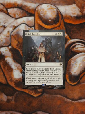 Magic the Gathering Stick Together Hand Painted Custom MTG Alter | eBay