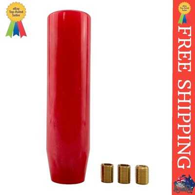 15cm Acrylic Resin Manual Shift Knob Shifter Gear JDM Red | eBay Australia