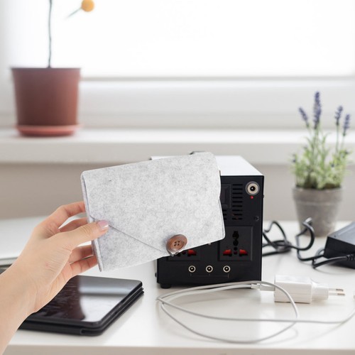 Electronic Storage Bag Travel Bags Carrying Case Power Bank Pouch ...