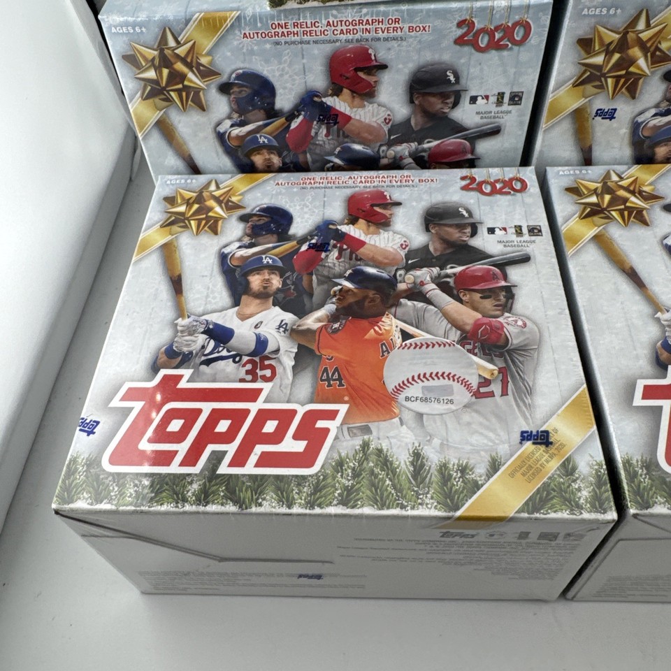 Lot Of52020 Topps Baseball EXCLUSIVE Factory Sealed HOLIDAY MEGA Box ...