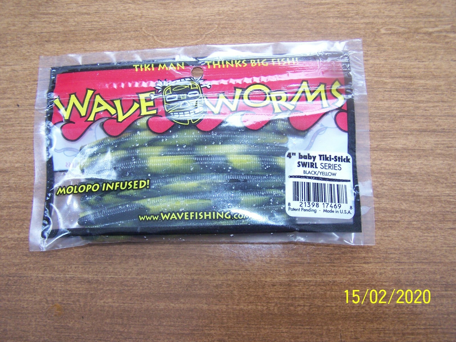 Wave Worms 4" Tikki Stick Swirl&Solid color Series | eBay