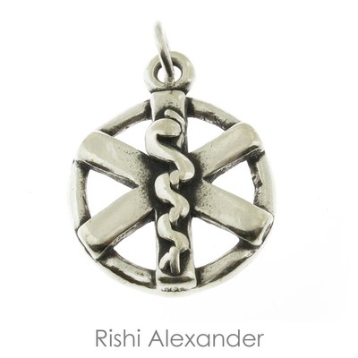 925 Sterling Silver Medical Symbol Charm Made in USA | eBay