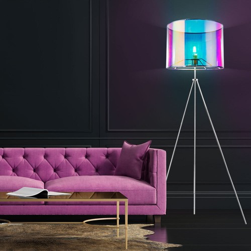Design Lampada a Stelo Bambini Camera Plafoniera Treppiede Texil Luce ...