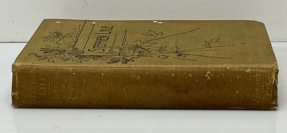 Stephen Lyle Gentleman and Philanthropist by Belle V. Chisholm Book | eBay