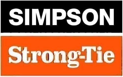 Simpson Strong Tie HGA10KT Gusset Angle Bracket Kit (10 HGA10's with ...