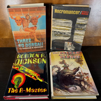 Gordon Dickson NECROMANCER R-Master DORSAI Dragon George HC Vintage ...