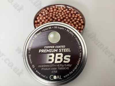 Coal Premium Copper Plated BB’s .177 (Qty 750) Free P&P L836 | eBay UK
