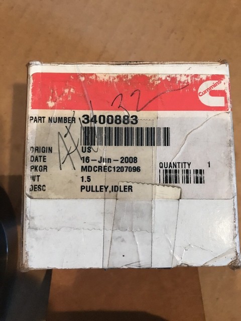 3400883 Cummins M11 QSM ISM Engine Idler Pulley for sale online | eBay
