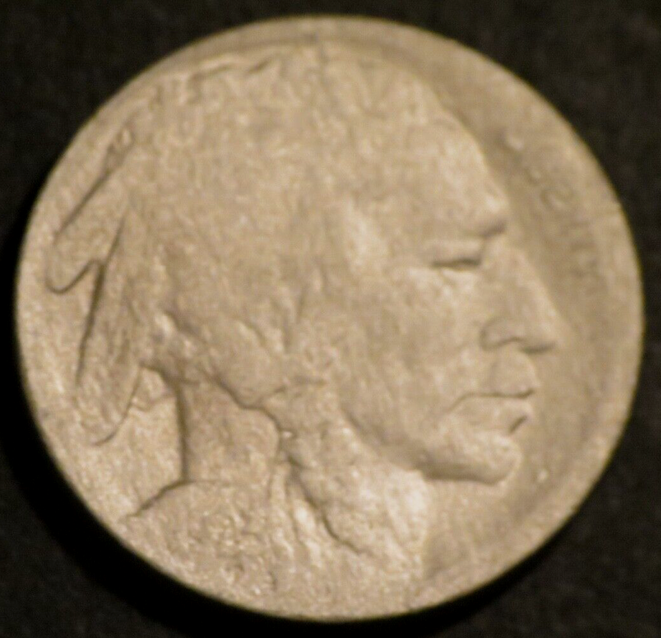1923 S Buffalo Nickel Semi-Key Date Horn Details Holo-Restored Five 5c ...