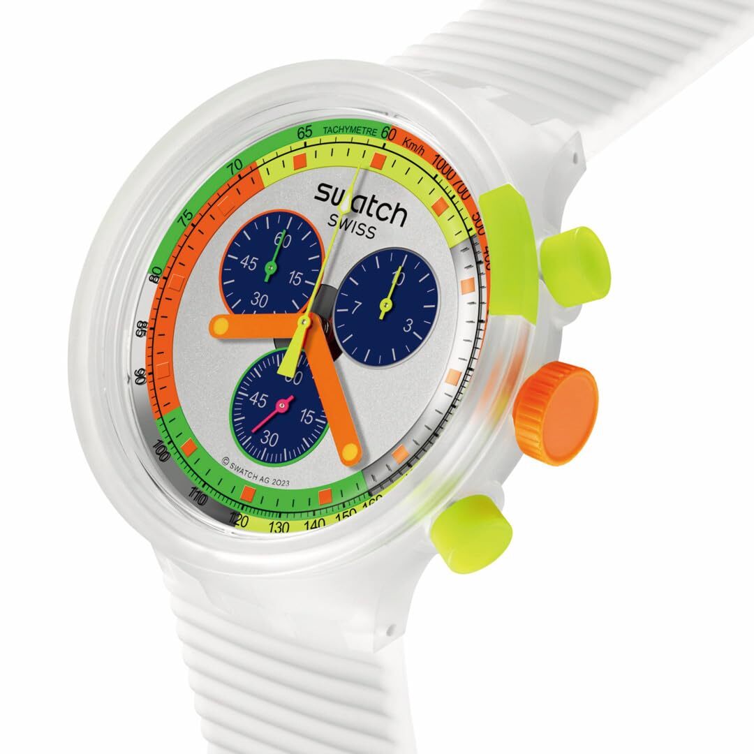 SWATCH BIG BOLD SWATCH NEON JELLY SB02K100 Wristwatch SWATCH BIG BOLD SWATCH NEON JELLY SB02K100 Wristwatch