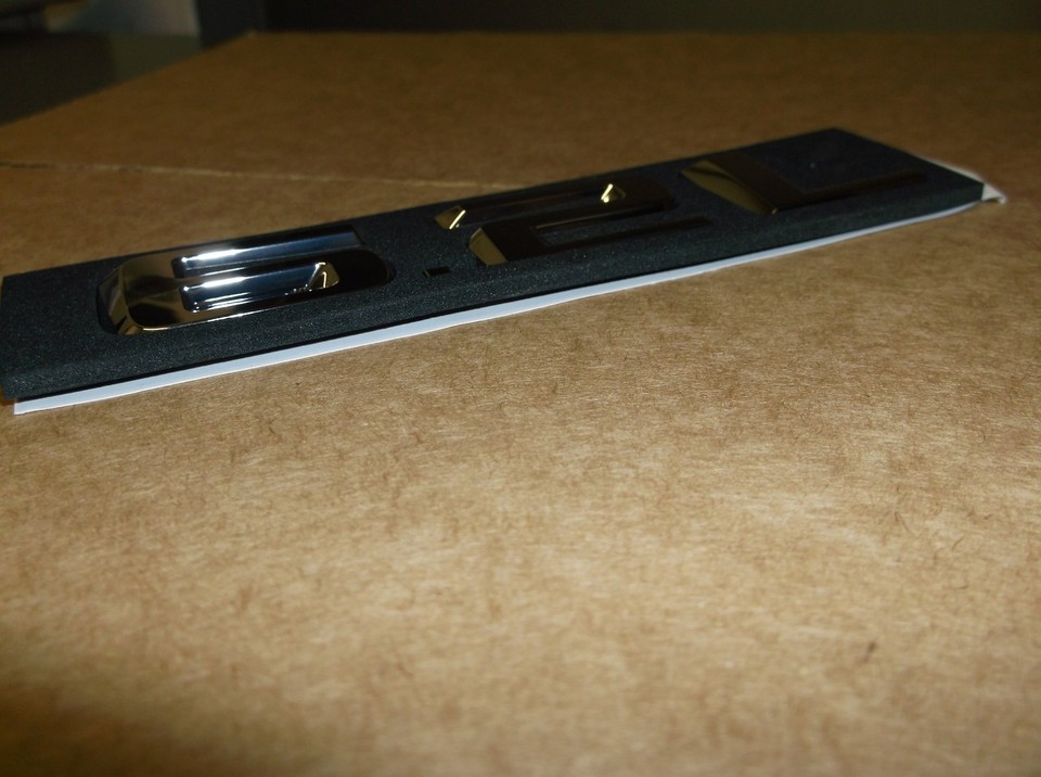 2019 Chevrolet Silverado 6.2 Liter Chrome Emblem~84192174~OEM~GMC ...