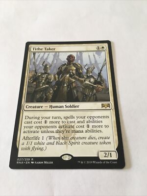 1x Tithe Taker | Ravnica Allegiance | MTG | NM/M | eBay