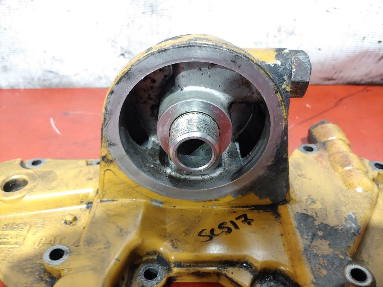 2004 Caterpillar C7 Diesel Engine Oil Filter Base Housing OEM 4P8182 4P ...