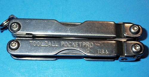 Vintage Crescent Toolzall Pocket Pro Multi Tool Folding Blade Knife ...