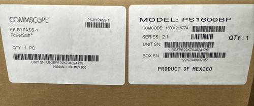 NEW SEALED! Commscope Powershift PS-Bypass-1 Power Module Supply GE ...
