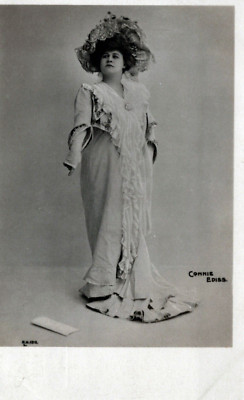 Rare early 1900's Postcard British Stage Actress "Miss Connie Ediss" | eBay