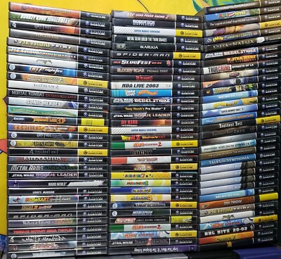 Nintendo GameCube Games Collection You Pick Rare - Pokémon, Mario 8/24 ...