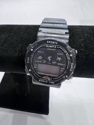 Vintage World Time Sports Watch | eBay