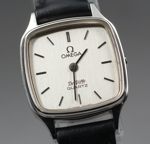 [Exc+5] OMEGA De Ville Cal 1353 591.0023 Square 20mm Quartz Women's ...