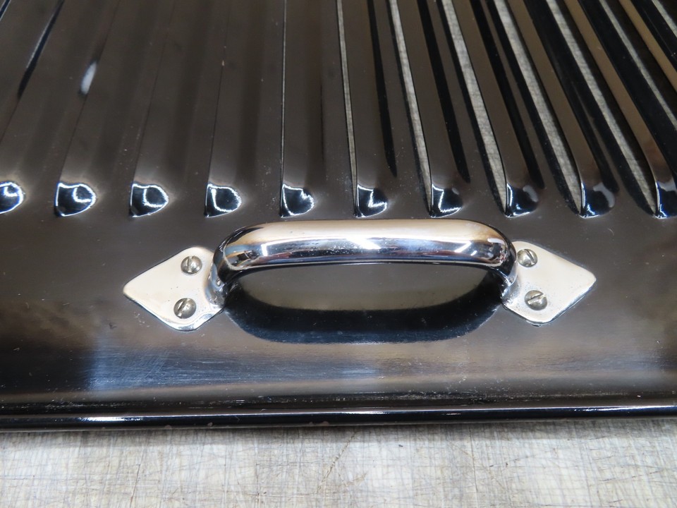 VTG ANTIQUE FORD MODEL A 1928 1929 19 LOUVER HOOD SIDE PANELS W SS ...