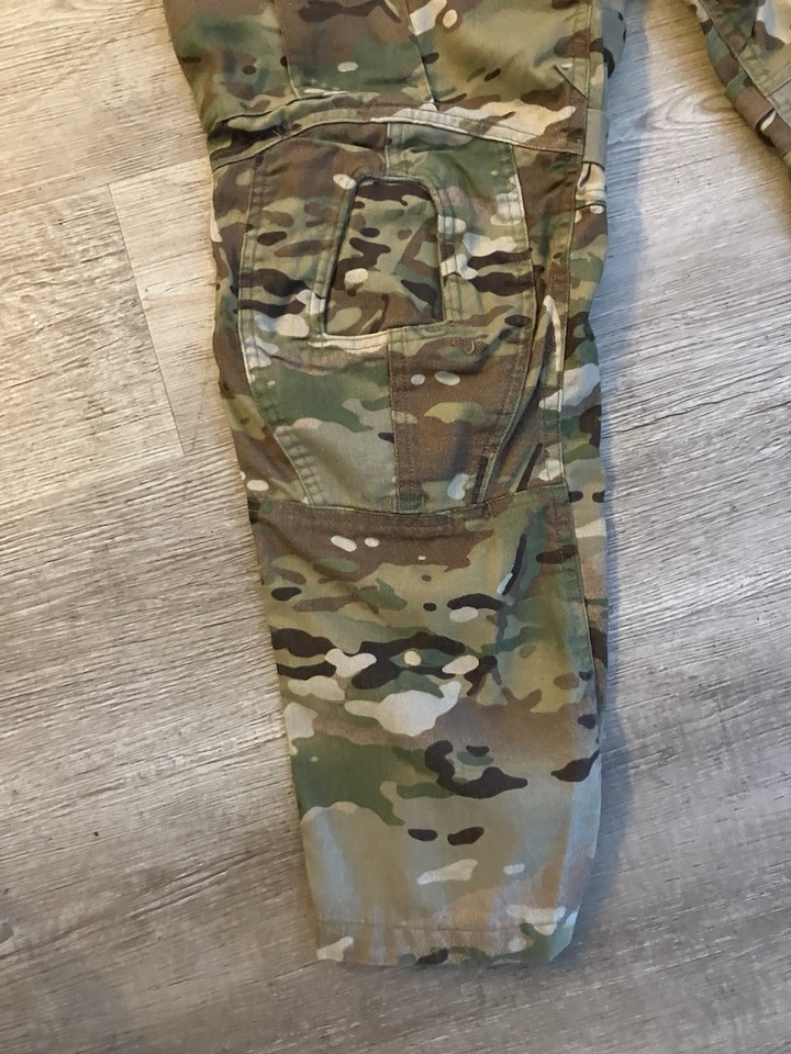 Army Combat Pants with Crye Knee Pad Slots, Multicam Pattern Waist 34 ...