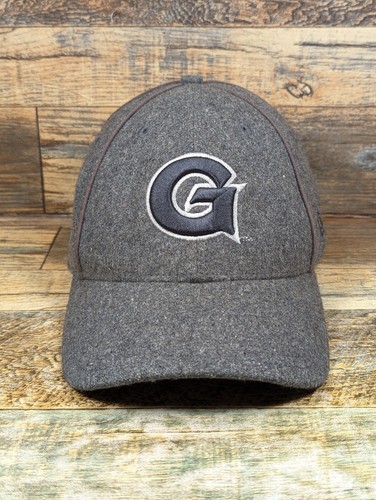 New Era Georgetown Hoyas Men's XL Fitted Gray Wool Hat Cap | eBay