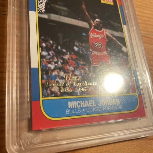 Michael Jordan FLEER DECADE OF EXCELLENCE 1986-1996 WCG 10. RARE!!!! | eBay