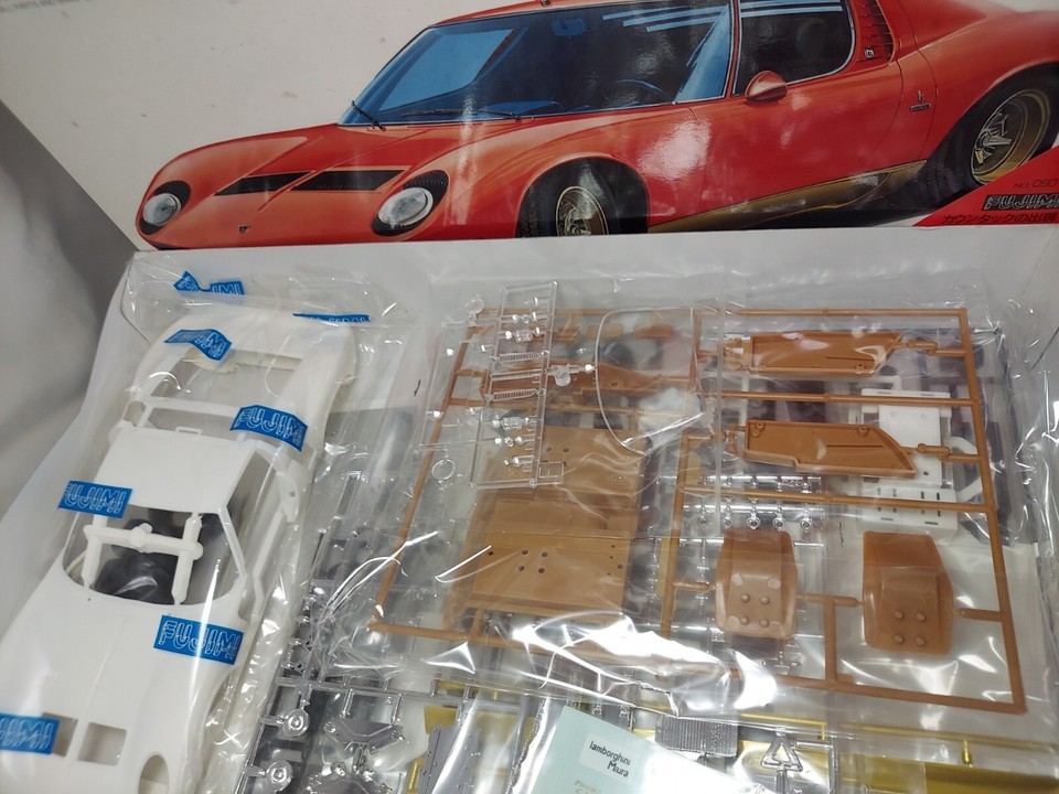 Fujimi 1/20 scale Lamborghini Miura Limited Edition Plastic Model Kit ...
