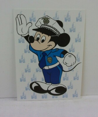 1990s Disneyland Mickey Mouse Security Guest Services card | eBay