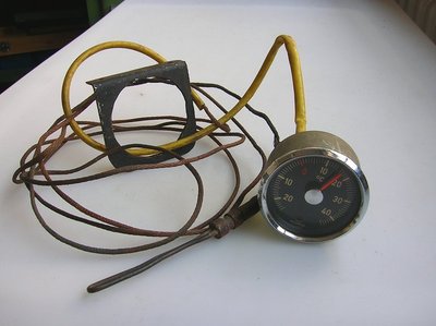 MOTOMETER THERMOMETER THERMO GAUGE FITS PORSCHE 911 356 60mm | eBay