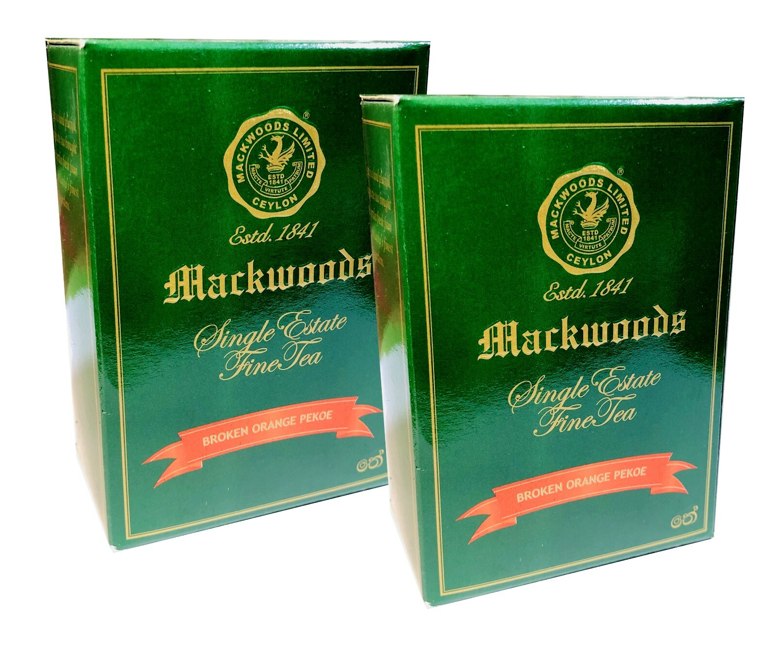 Mackwoods, Single Estate Pure Ceylon Tea, Broken Orange Pekoe, 200g ...