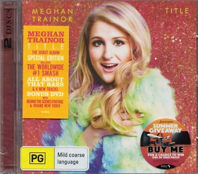 Meghan Trainor ‎– Title CD, Album, RepressDVD, DVD-Video, NTSC, Region ...