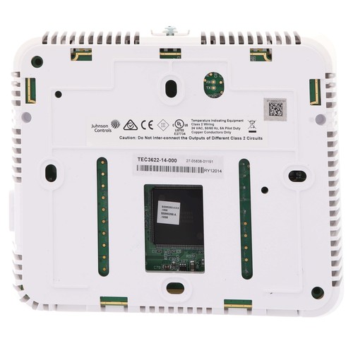 Johnson Controls TEC3622-14-000 TSTAT MSTP/N2 0-10VDC WHITE | eBay