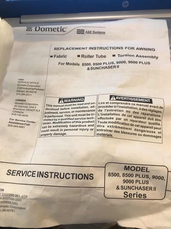 Dometic Awning Fabric Universal For Patio Awnings | eBay