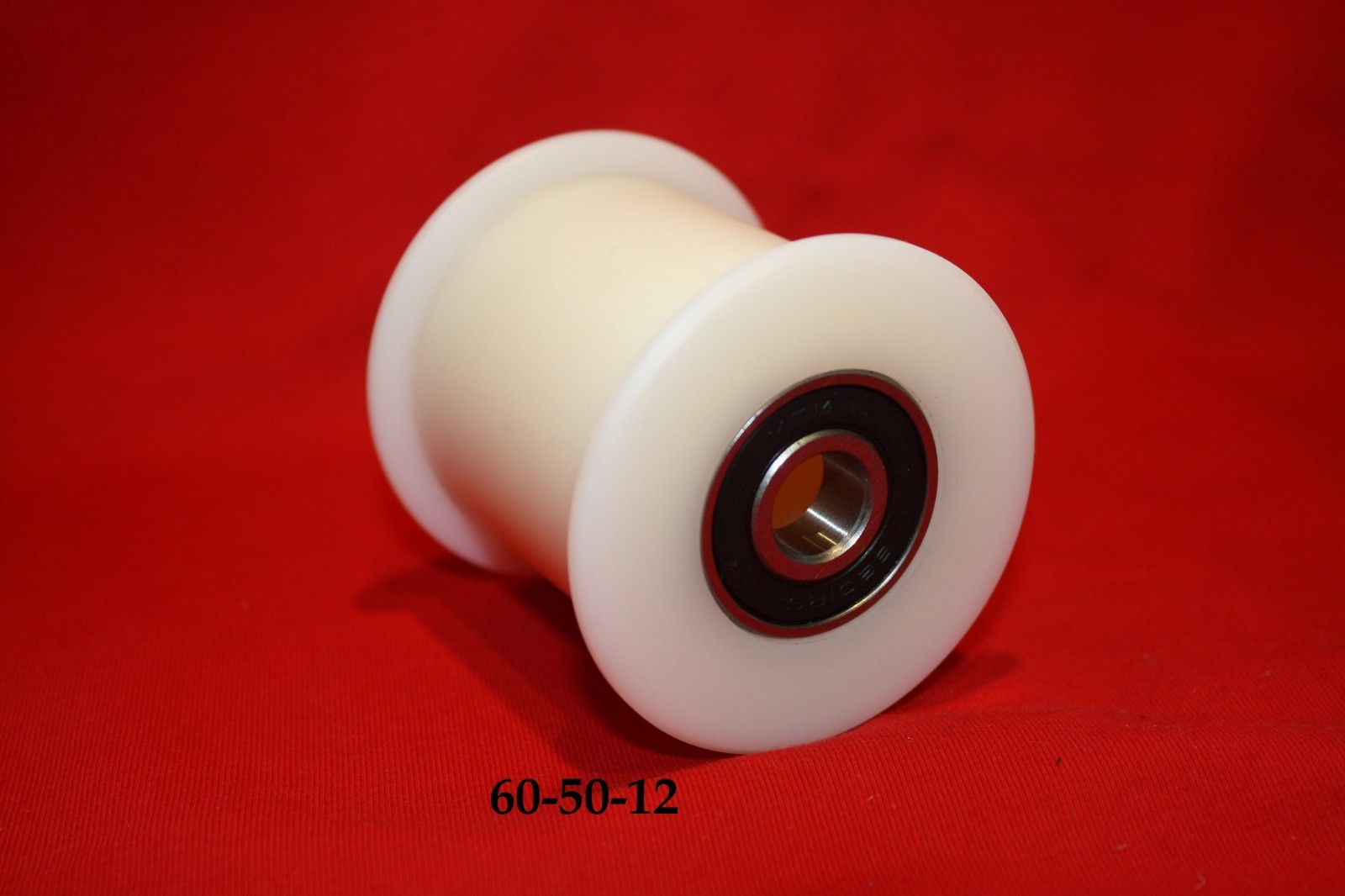 60mm Square Flat Nylon Pulley Idler Wheel, Ball Bearing nylon rollers ...