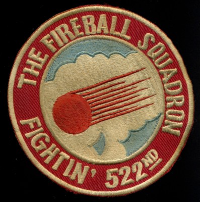 USAF 522nd Tactical Fighter Squadron Patch S-18 | eBay