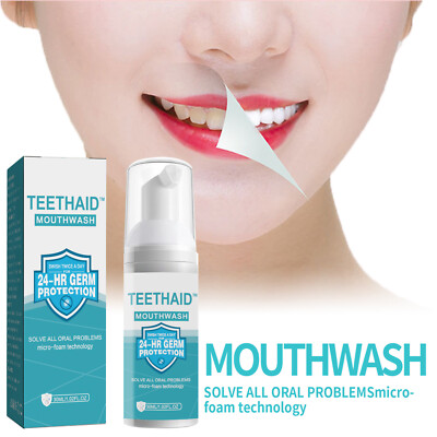 Tooth Cleaning Mousse Toothpaste Teeth Whitening Oral Stain Remover ...