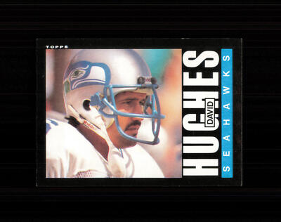 1985 Topps Football #386 David Hughes Seattle Seahawks | eBay