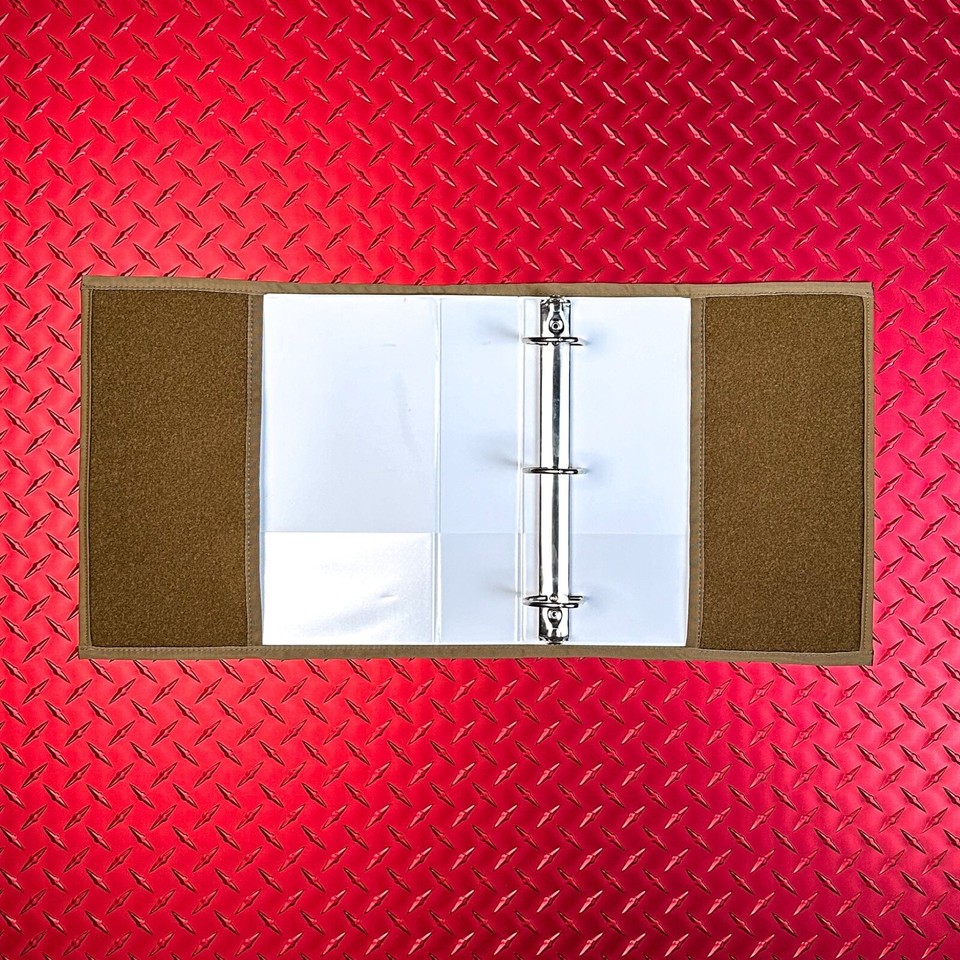 USA Made TGJ Tactical Binder - Complete Package with Binder & 2 Patch ...