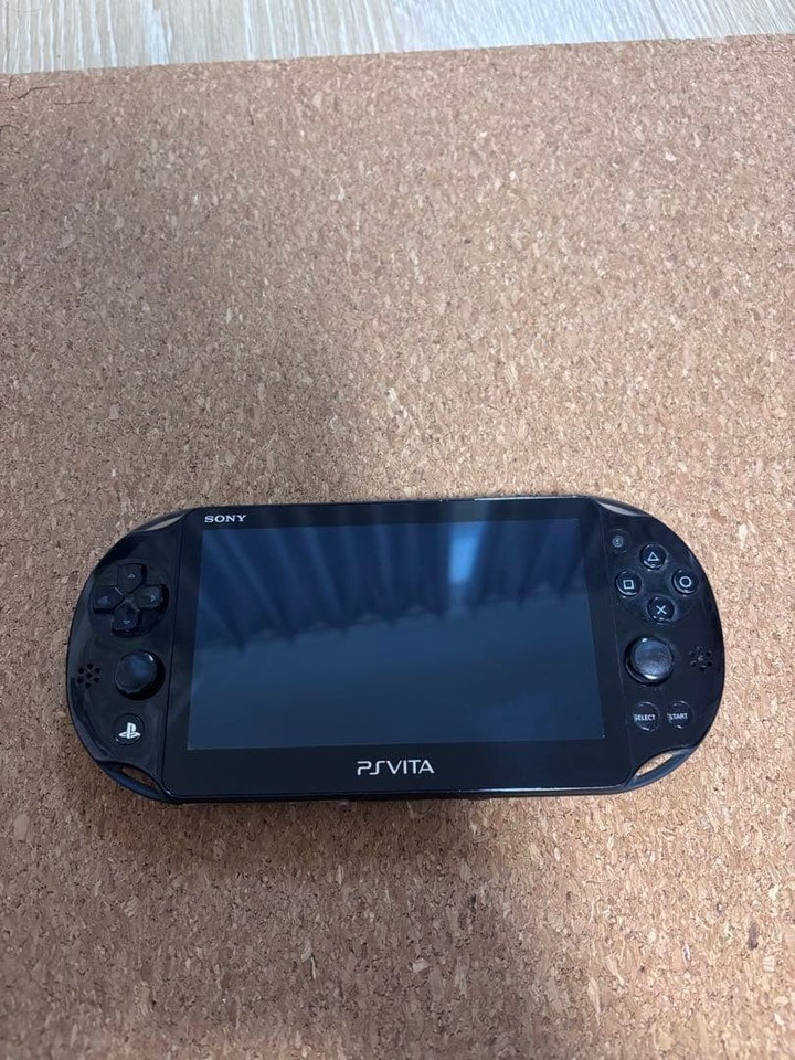 Sony PS Vita PCH-1000 Black OLED w/ Charger & 4GB Memory Card Tested ...