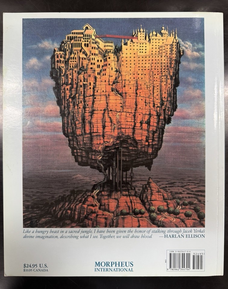 Harlan Ellison and Jacek Yerka MIND FIELDS First Edition, SIGNED | eBay