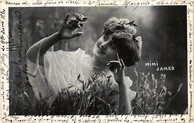 CPA AK Mimi James ARTISTE THEATRE STAR (319342) | eBay