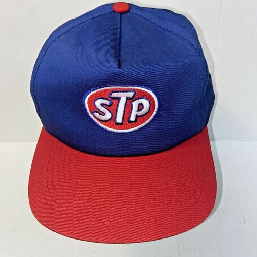 1980 STP Trucker Hat Baseball Cap 100% Cotton Twill Snapback Racing ...