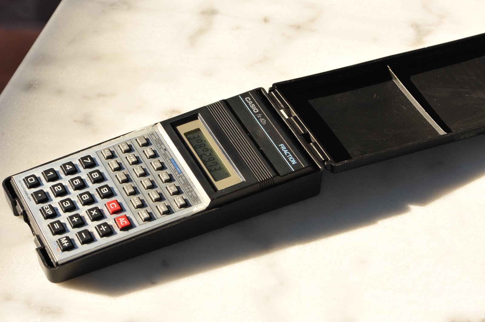 Casio FX-82D Vintage Scientific Calculator with hardshell case | eBay